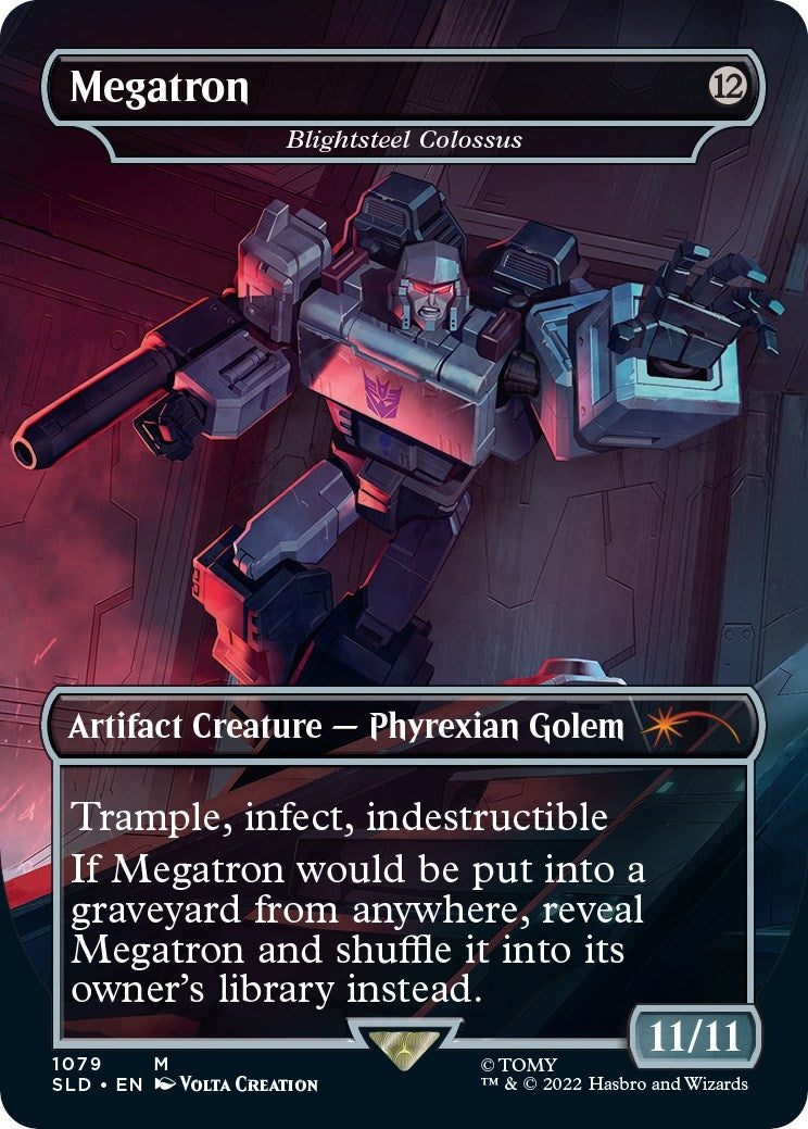 Megatron - Blightsteel Colossus (1079) (SLD) – Card Dynasty