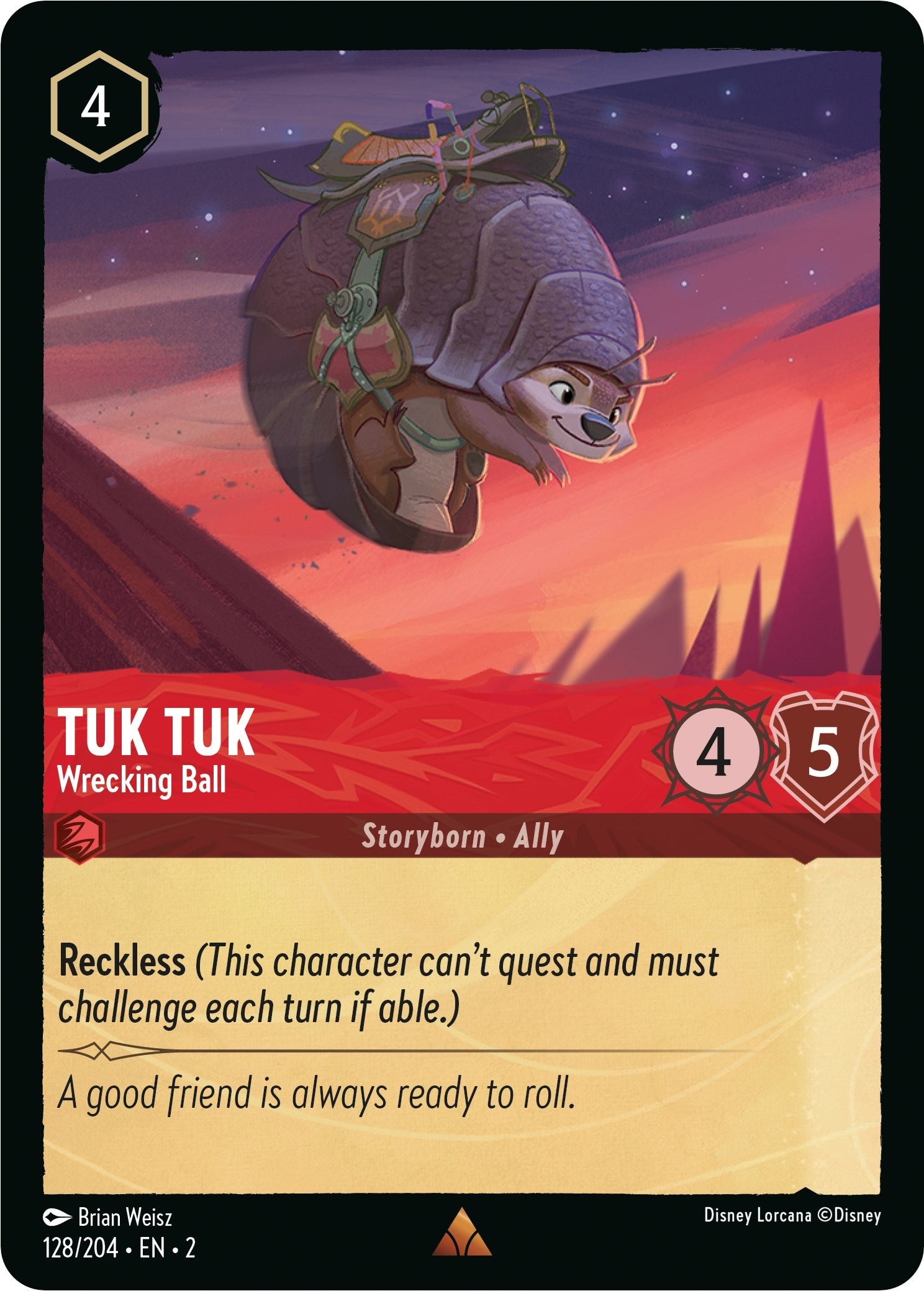 Tuk Tuk - Wrecking Ball (128/204) (2) – Card Dynasty