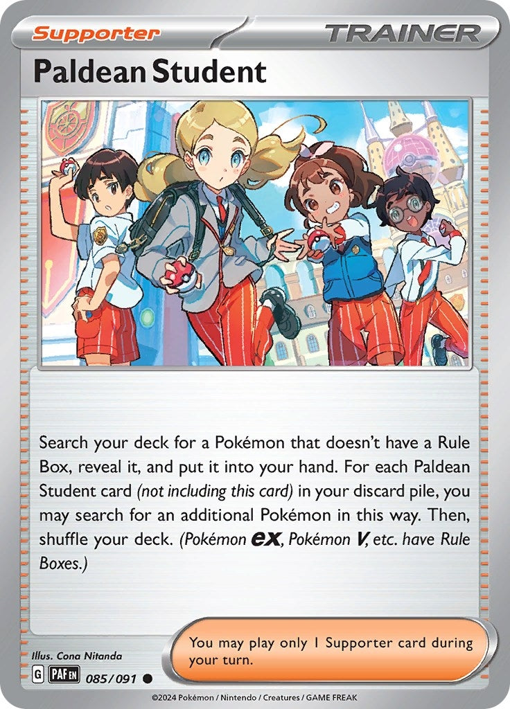 Paldean Student (085/091) (PAF) – Card Dynasty