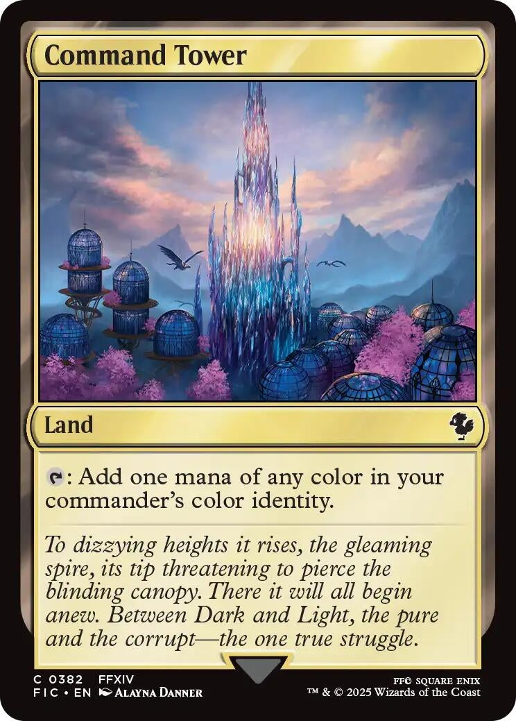 Command Tower (0382) (Surge Foil) (382) (FIC) – Card Dynasty