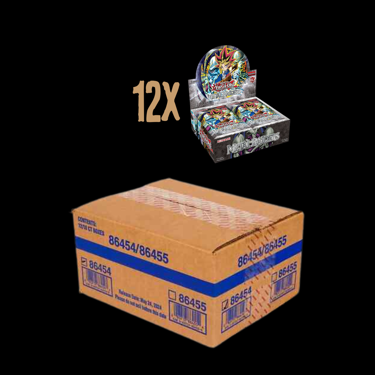 Yu-Gi-Oh! Metal Raiders 12x Booster Box Sealed Case – Card Dynasty